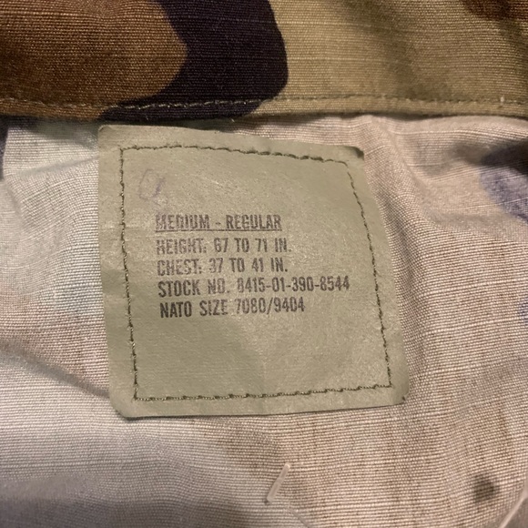 U.S. Army | Jackets & Coats | Us Army Standard Issue Shirt Jacket Sz M ...